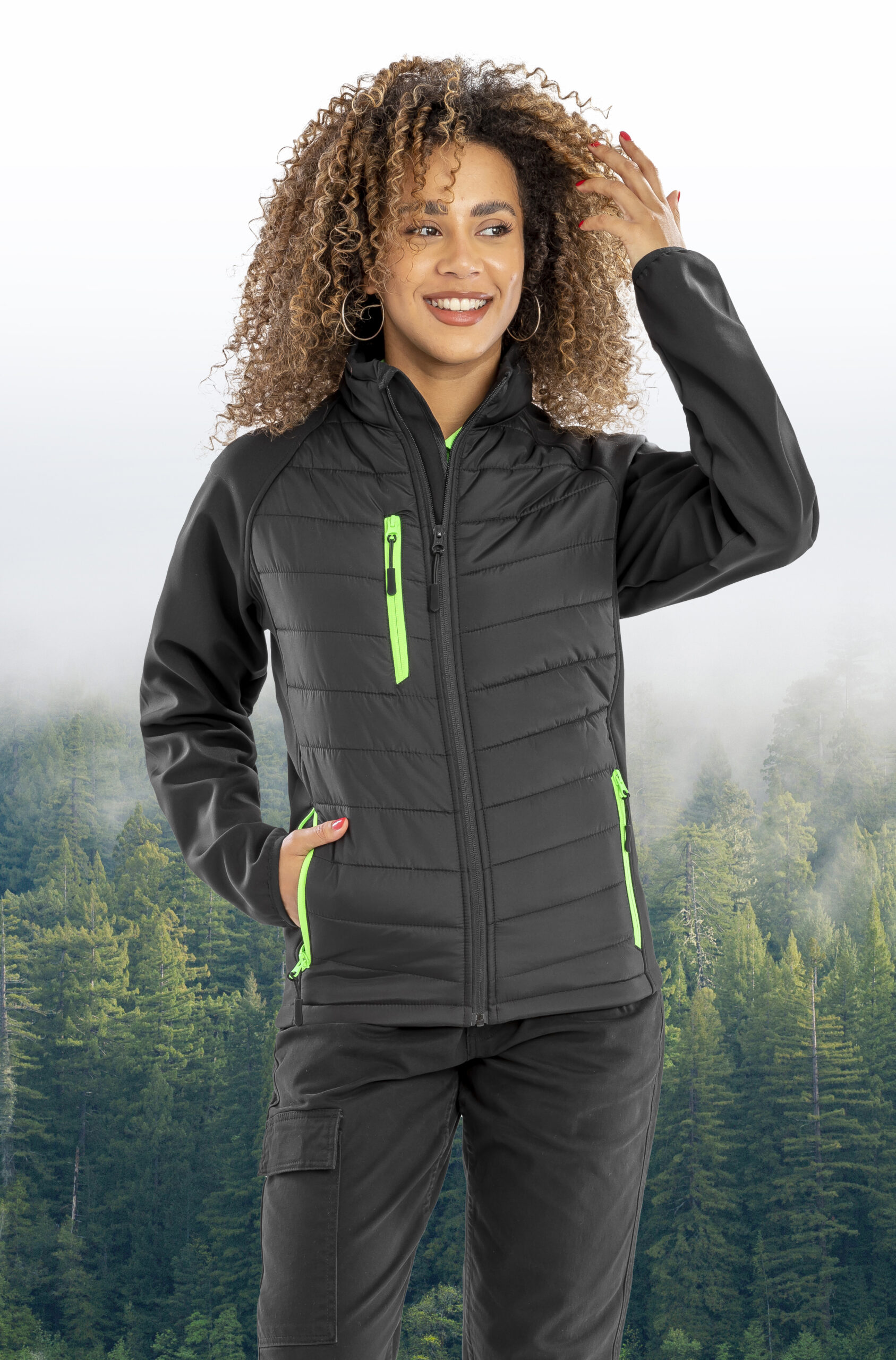Compass Padded Softshell Jacket - KBT